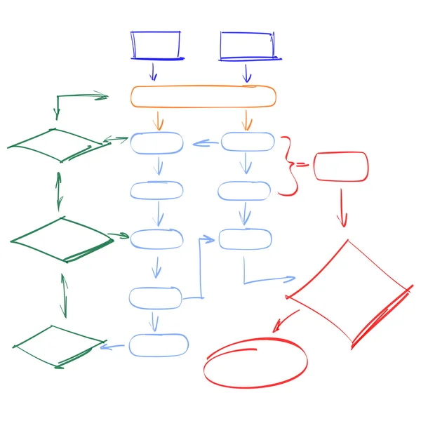Blackboard chalk mind map vertical seamless pattern background border ...