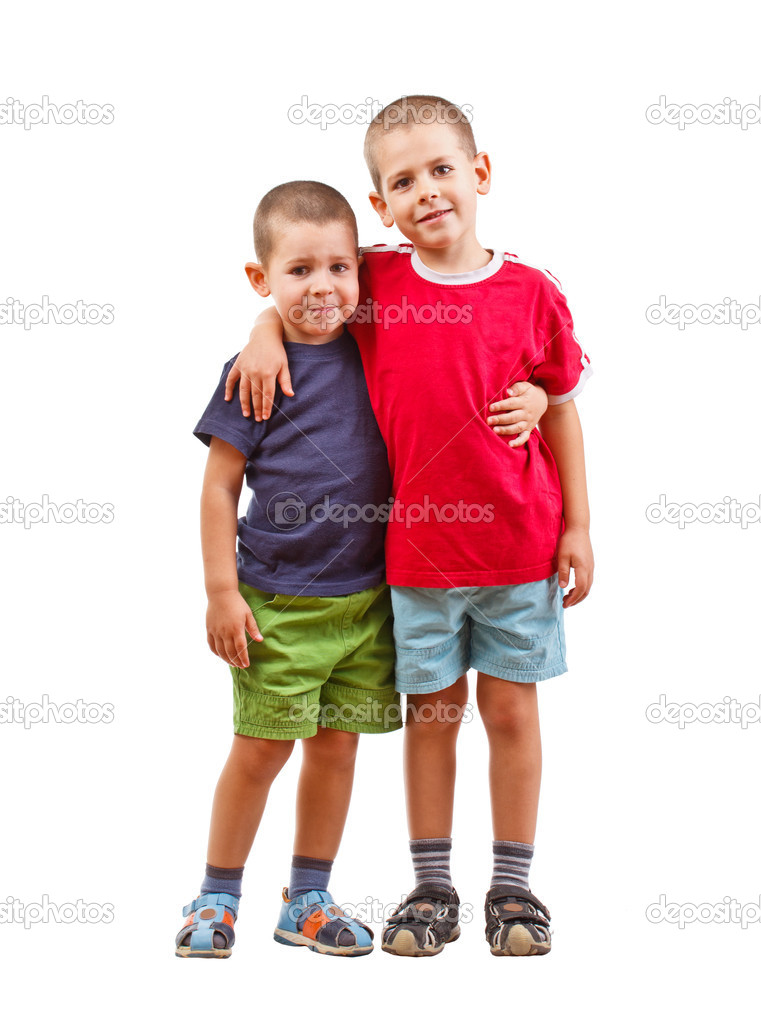 Two child brothers Stock Photo by ©grafvision 13647250