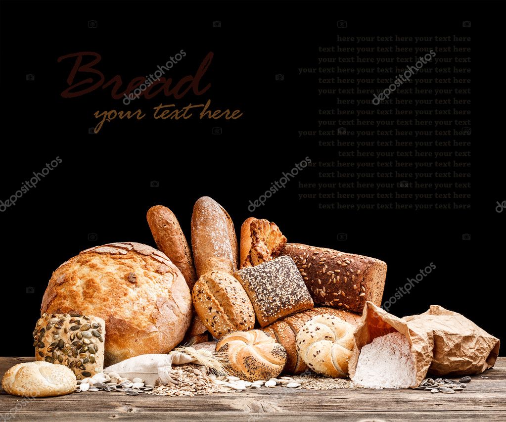Variety of bread — Stock Photo © grafvision #18636507