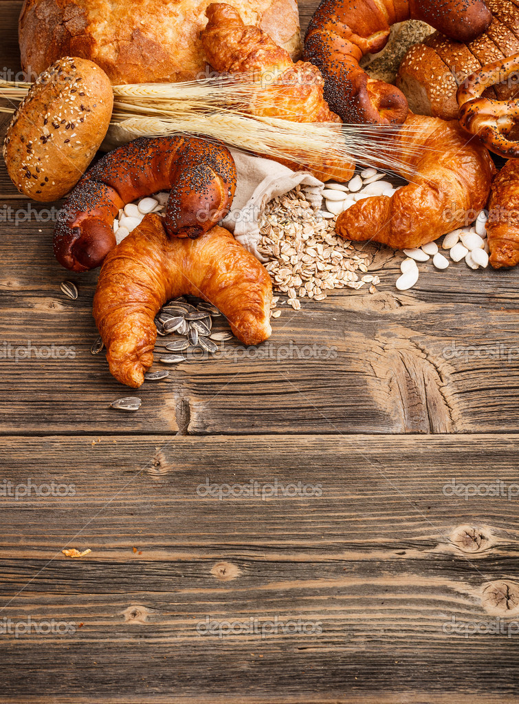 Different types of baked goods Stock Photo by ©grafvision 18679471