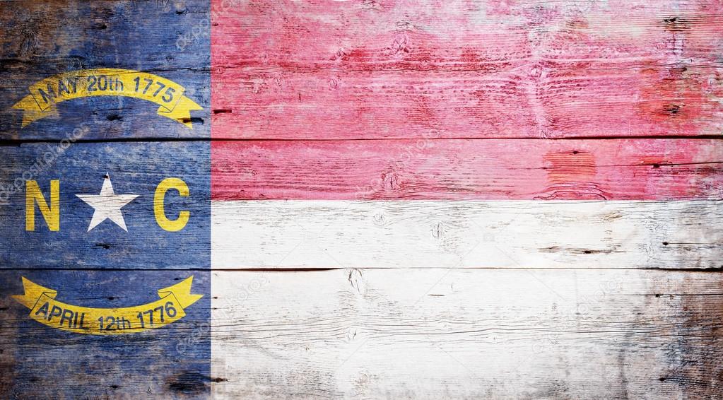 Flag of the state of North Carolina — Stock Photo © grafvision #20400889