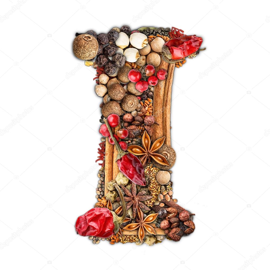 Spices letter Stock Photo by ©grafvision 23361272