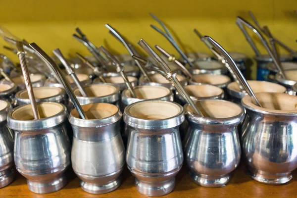 Calabash mate cups — Stock Photo © elxeneize #33365921