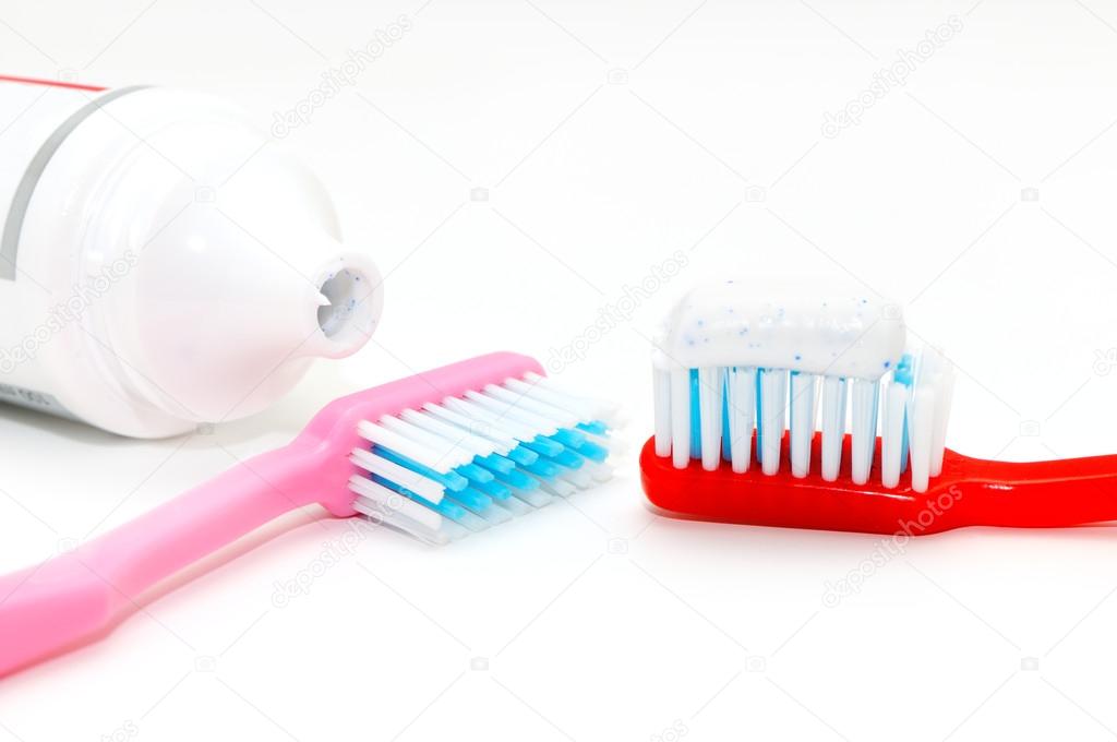 Tooth brush and toothpaste Stock Photo by ©Serg64 29359727