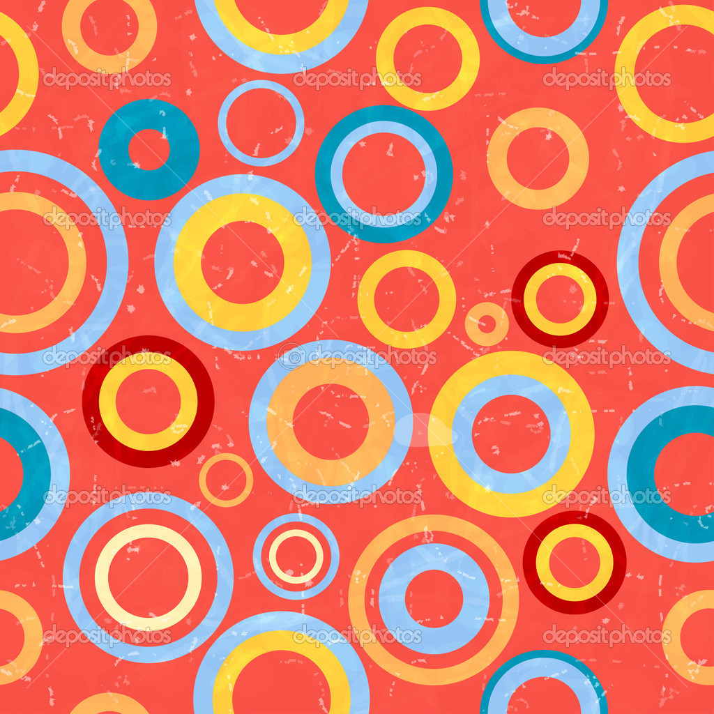 Retro background with circles. Stock Vector Image by ©DimkaSL #35267367