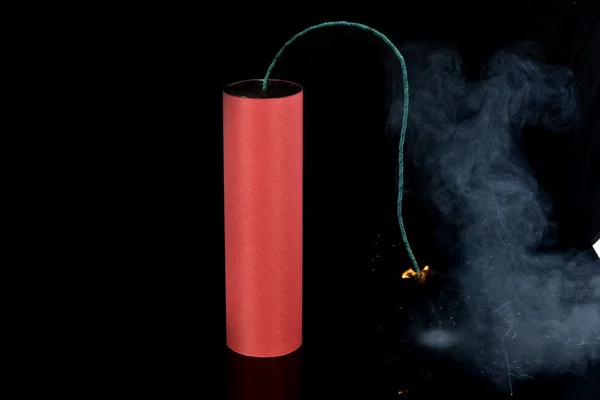 Big Firecracker on black — Stock Photo © Funniefarm5 #14584731