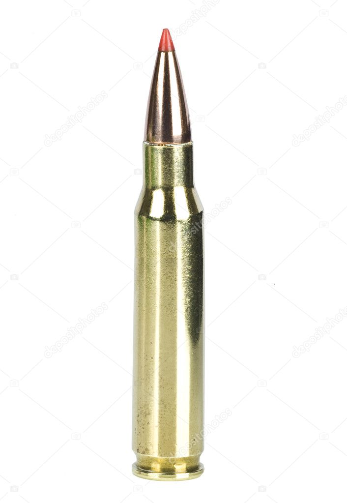 Large brass bullet — Stock Photo © Funniefarm5 #14761109