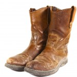Old worn out boots, isolated — Stock Photo © ChamilleWhite #11011572