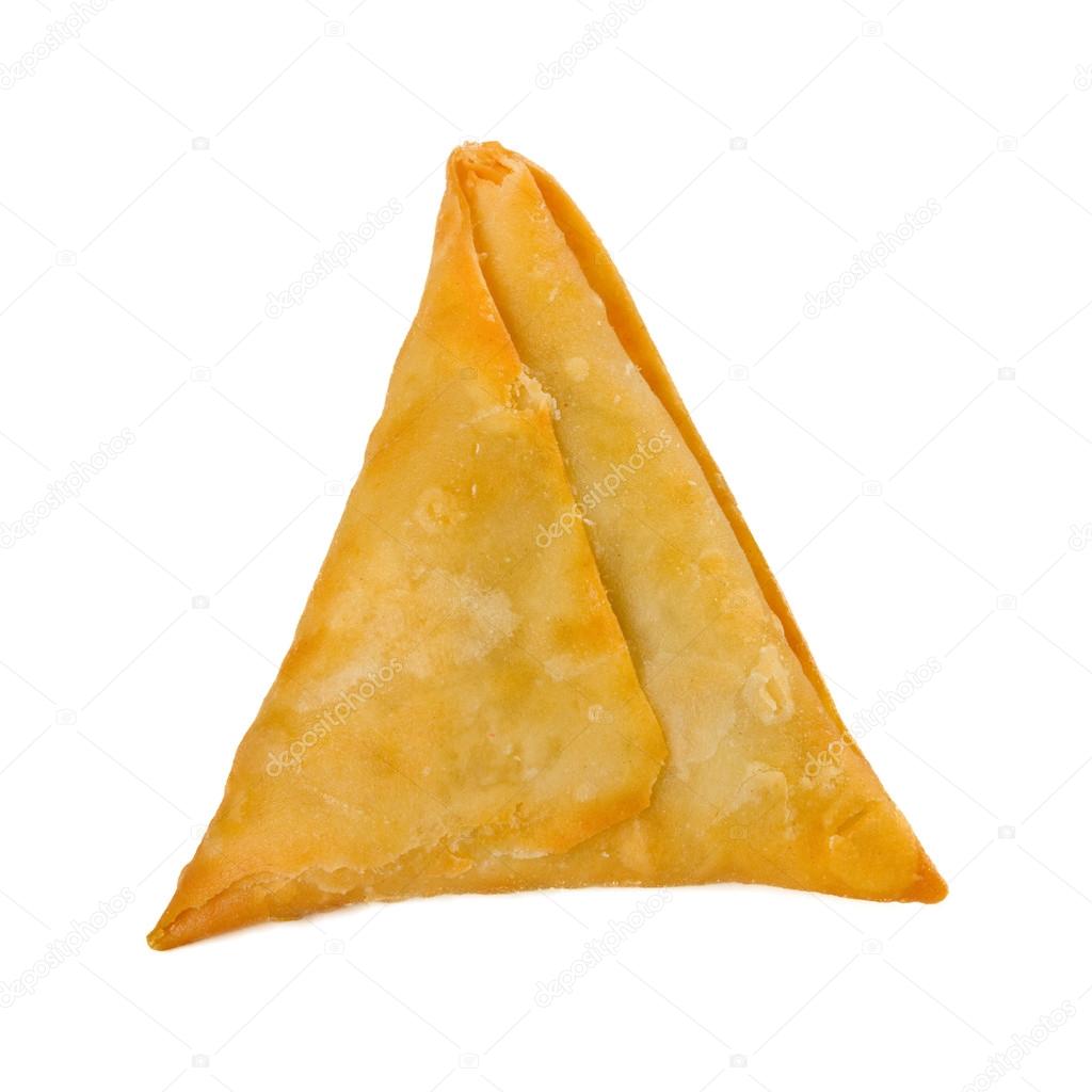 Samosa isolated on white — Stock Photo © michaeljung #12527936