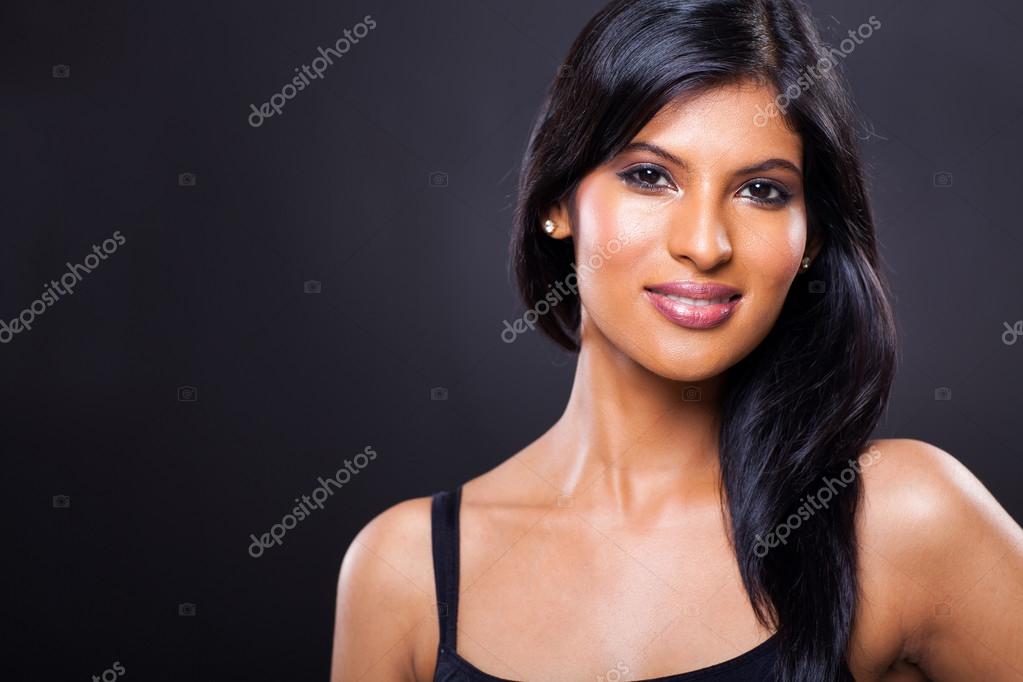 Beautiful model on black background Stock Photo by ©michaeljung 24027921