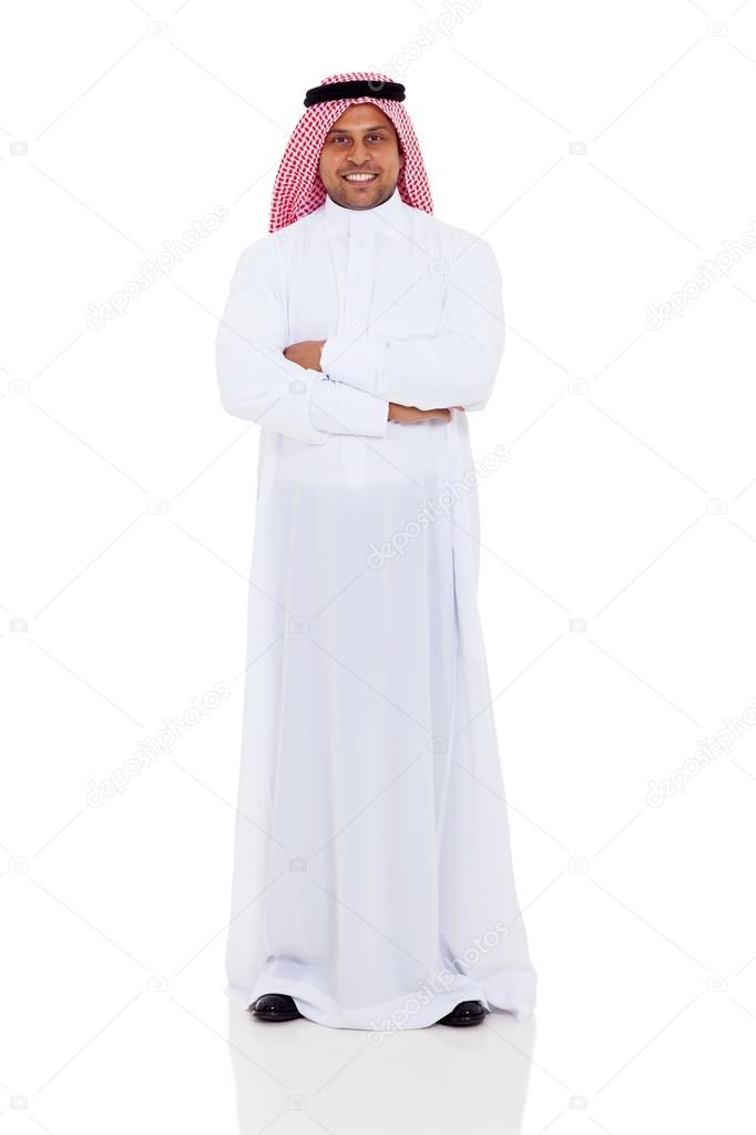 Arabian man full length portrait Stock Photo by ©michaeljung 25423953