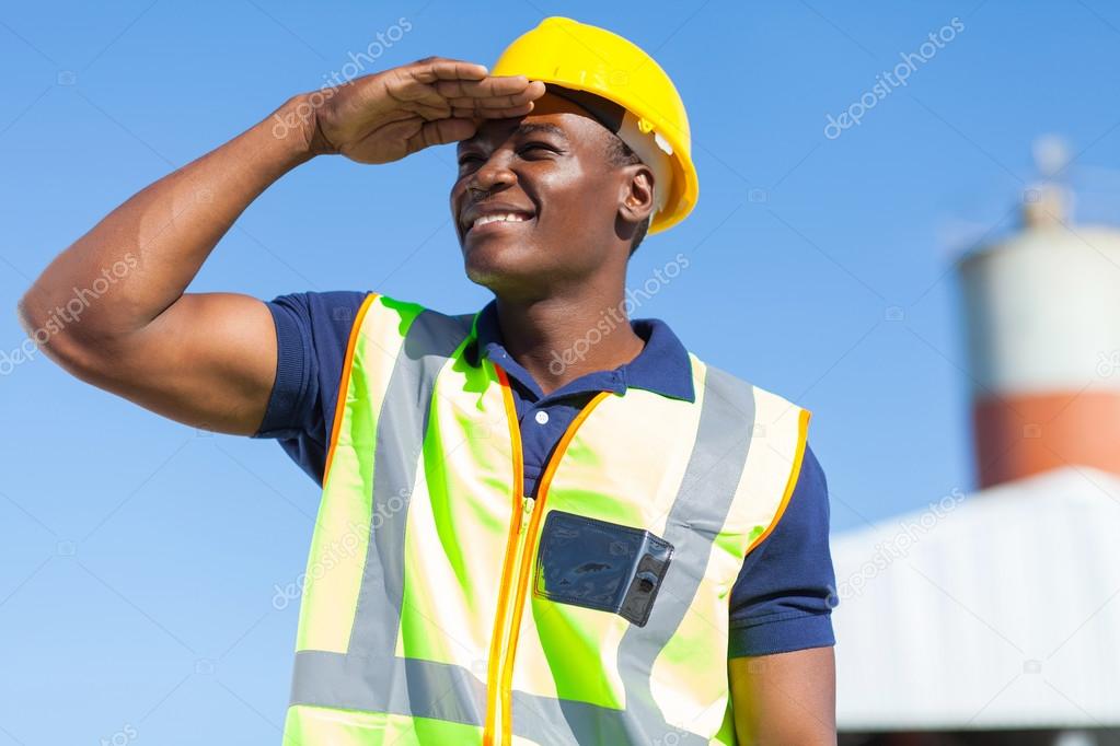 African builder Stock Photo by ©michaeljung 26343601