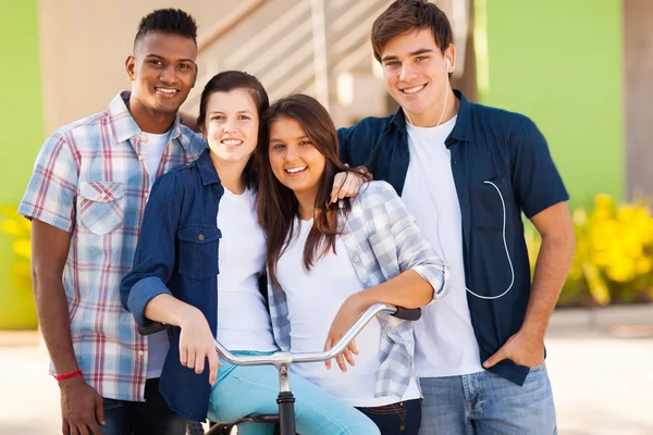 Group of high school students Stock Photo by ©michaeljung 26746697