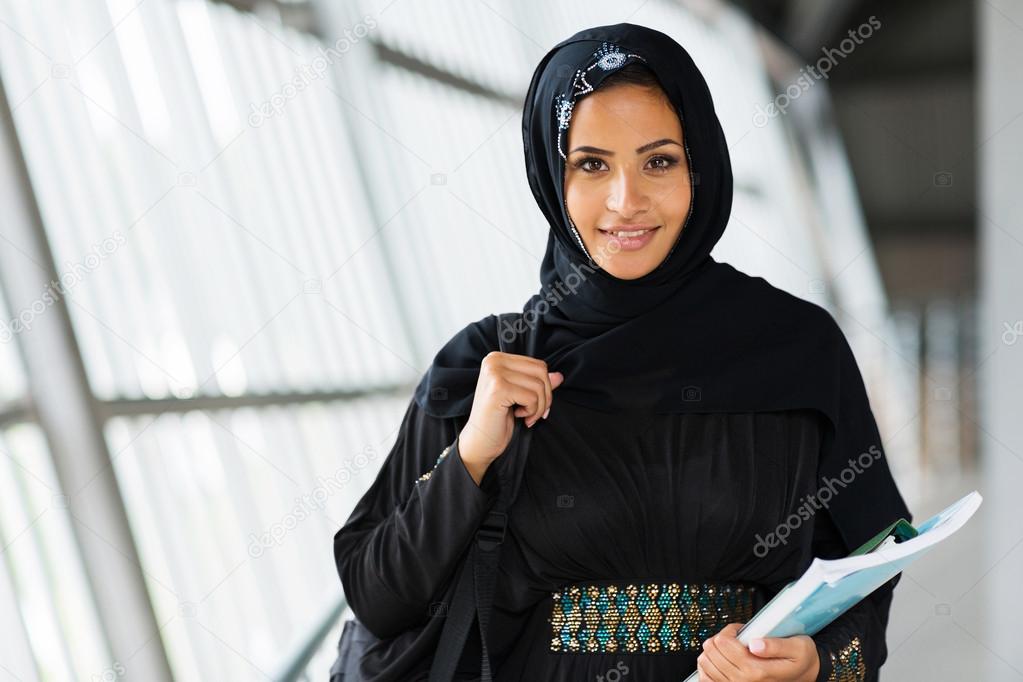 Female muslim student — Stock Photo © michaeljung #42498343