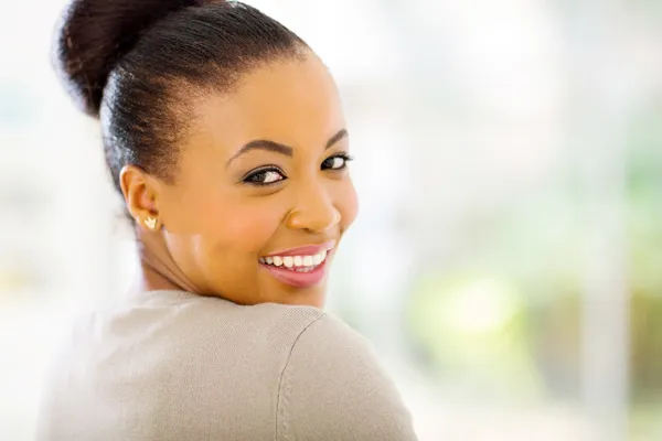 African woman looking back Pictures, African woman looking back Stock ...