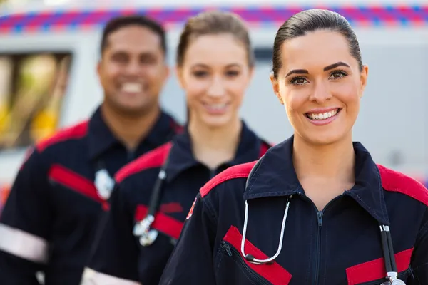 Group of paramedics hands together — Stock Photo © michaeljung #49182141