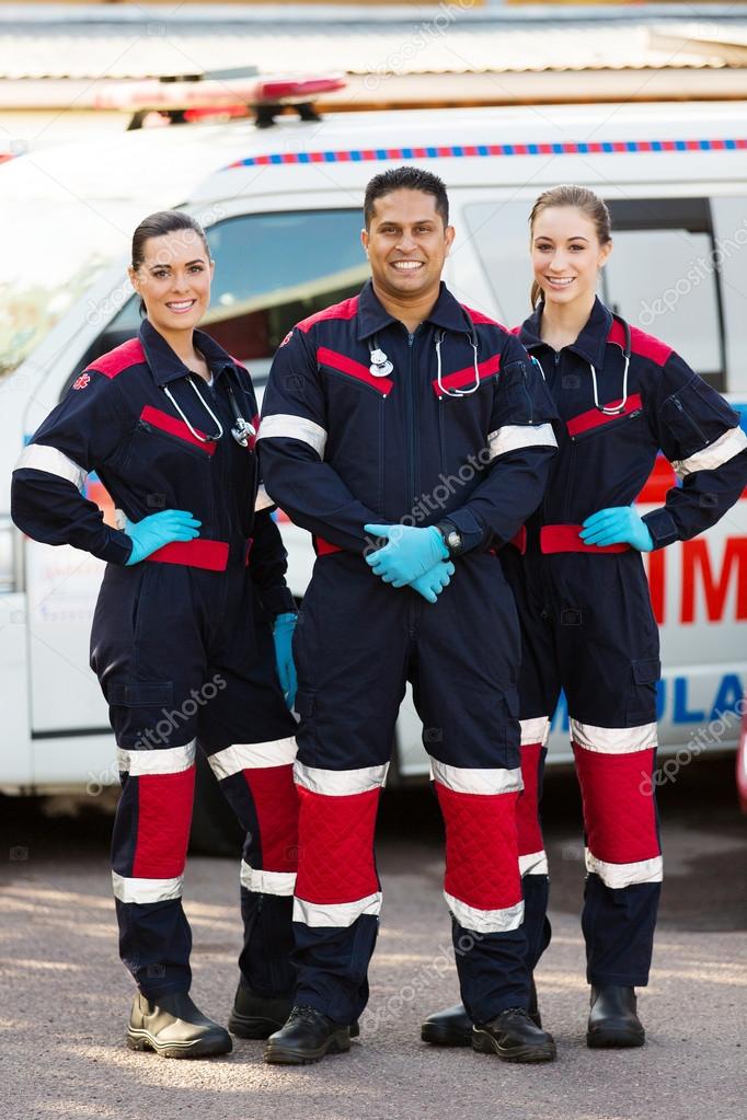Emergency medical service team Stock Photo by ©michaeljung 49181945