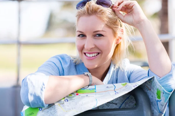 Tourist on open top bus - Stock Image - Everypixel