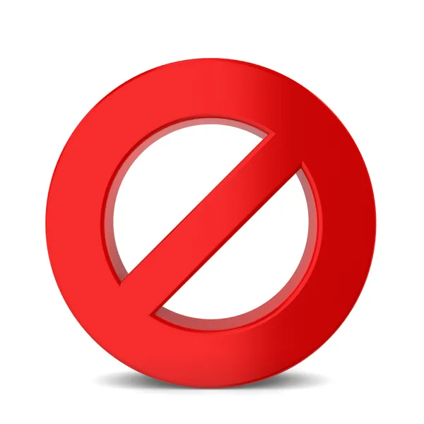Do Not red warning sign isolated on white background Stock Photo by ...