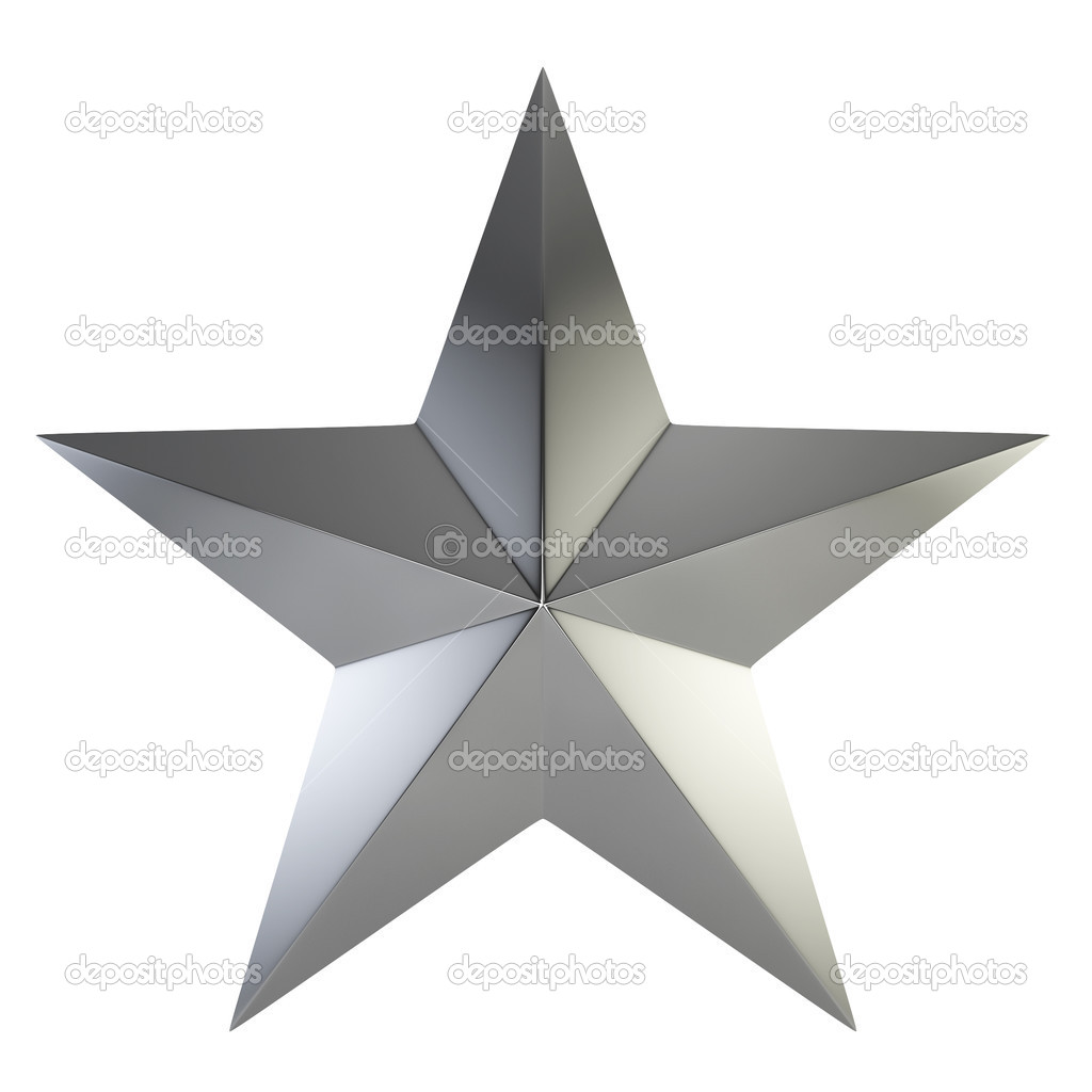 Silver star Stock Photo by ©montego 47995407