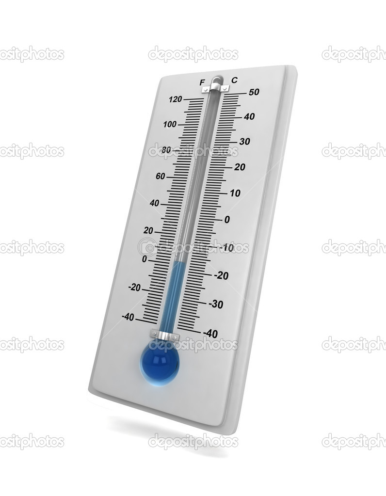 termómetro meteorológico — Fotos de Stock © montego #48722963