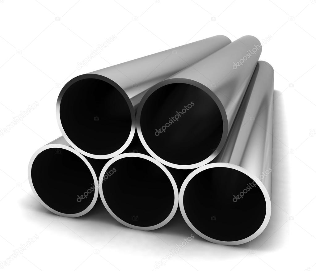 Metal pipes Stock Photo by ©montego 48722987