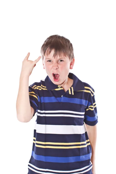 Middle finger kid Stock Photos, Royalty Free Middle finger kid Images ...