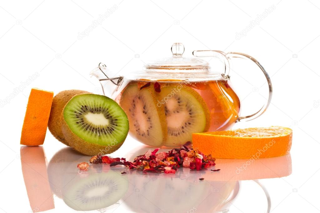 Fruit tea Stock Photo by ©Rawlik 23529775