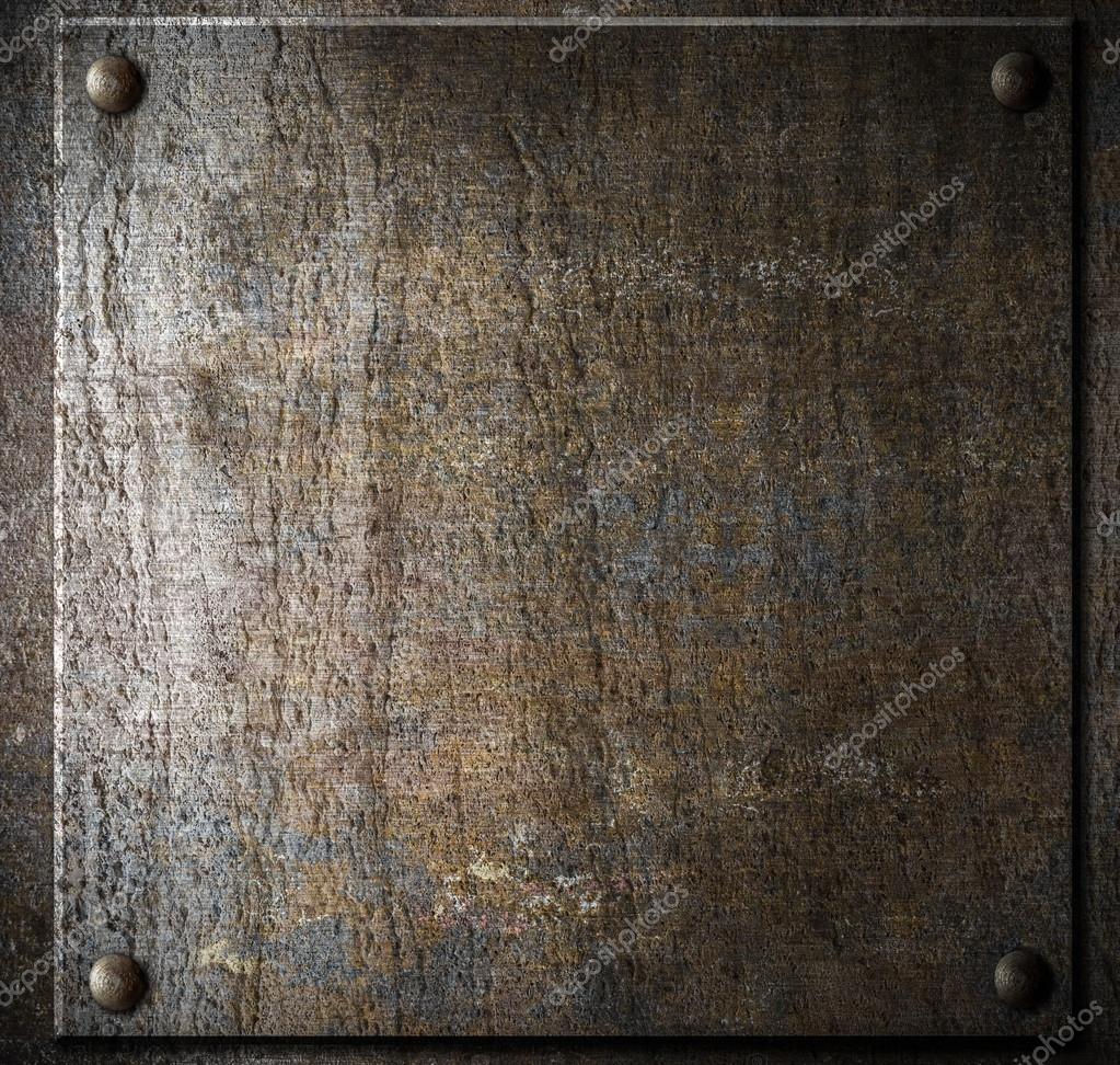 Old metal plate with rivets Stock Photo by ©Andrey_Kuzmin 28076171