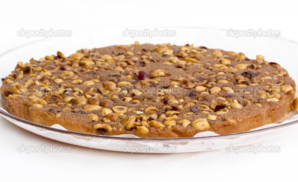 Egyptian dessert with hazel nuts Stock Photo by ©GNBDesigns 26203337