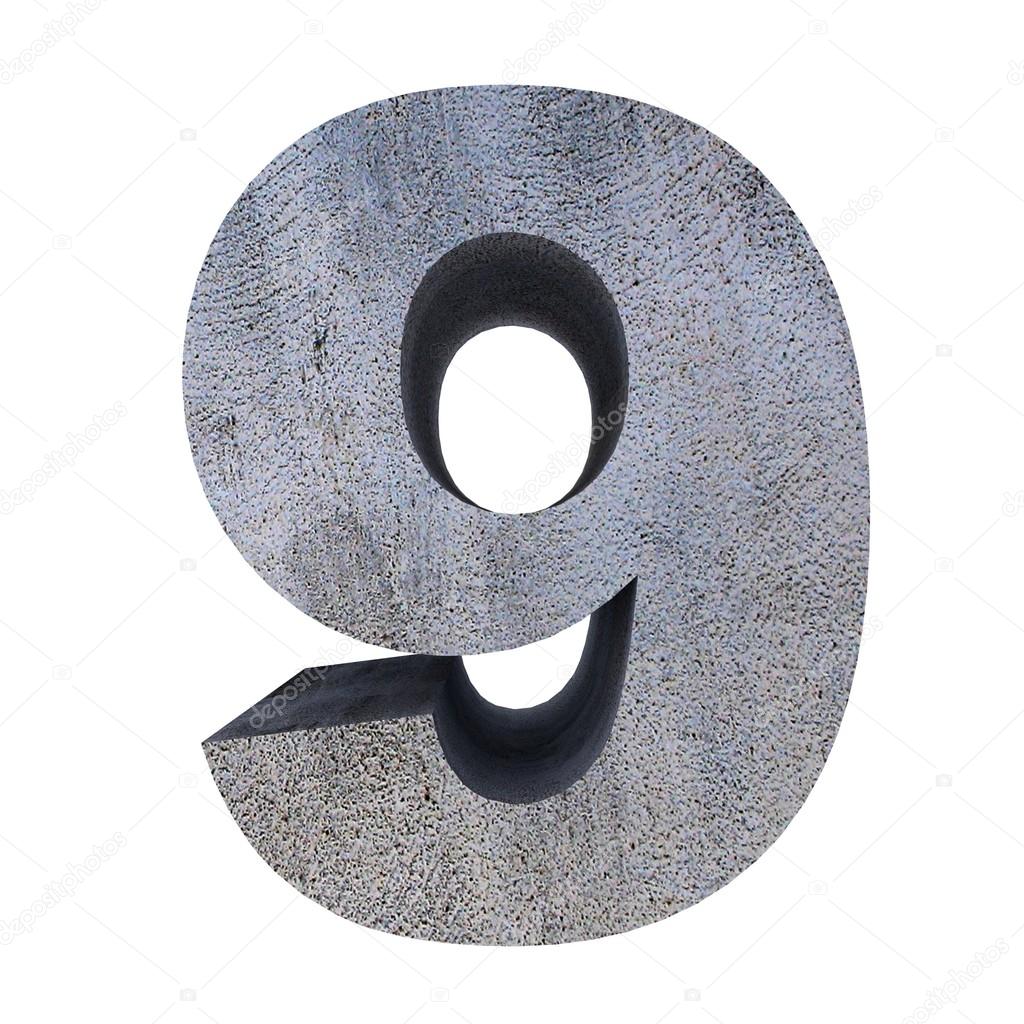 Number 9 — Stock Photo © morenina #20068171
