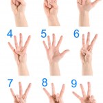 Hand sign language alphabet Stock Photo by ©Givaga 5414489