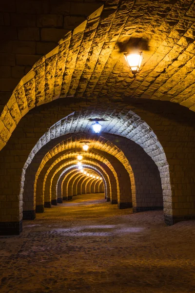 The arched stone colonnade Stock Photo by ©alan64 30908909