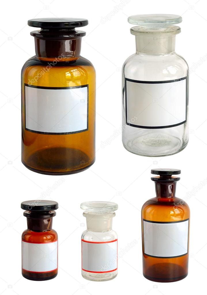 Pharmaceutical bottles set. Stock Photo by ©spline_x 26895307