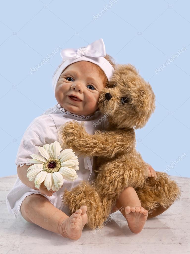 Baby Doll and Teddy Stock Photo by ©marischka 13773476