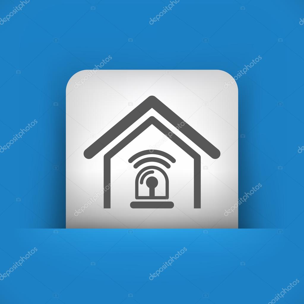 Blue and gray icon depicting alarm Stock Vector Image by ©MyVector ...