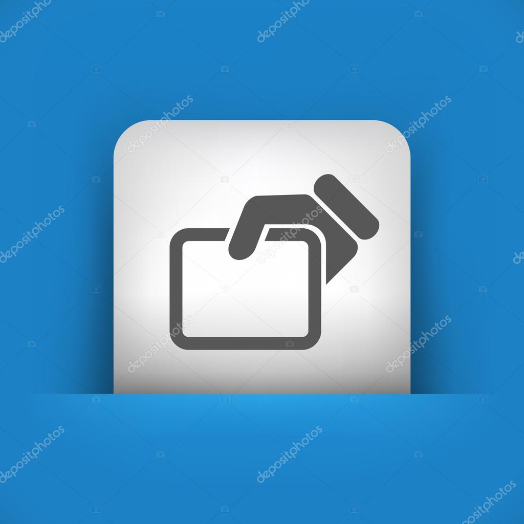 Illustration of single vector icon. Stock Vector Image by ©MyVector ...