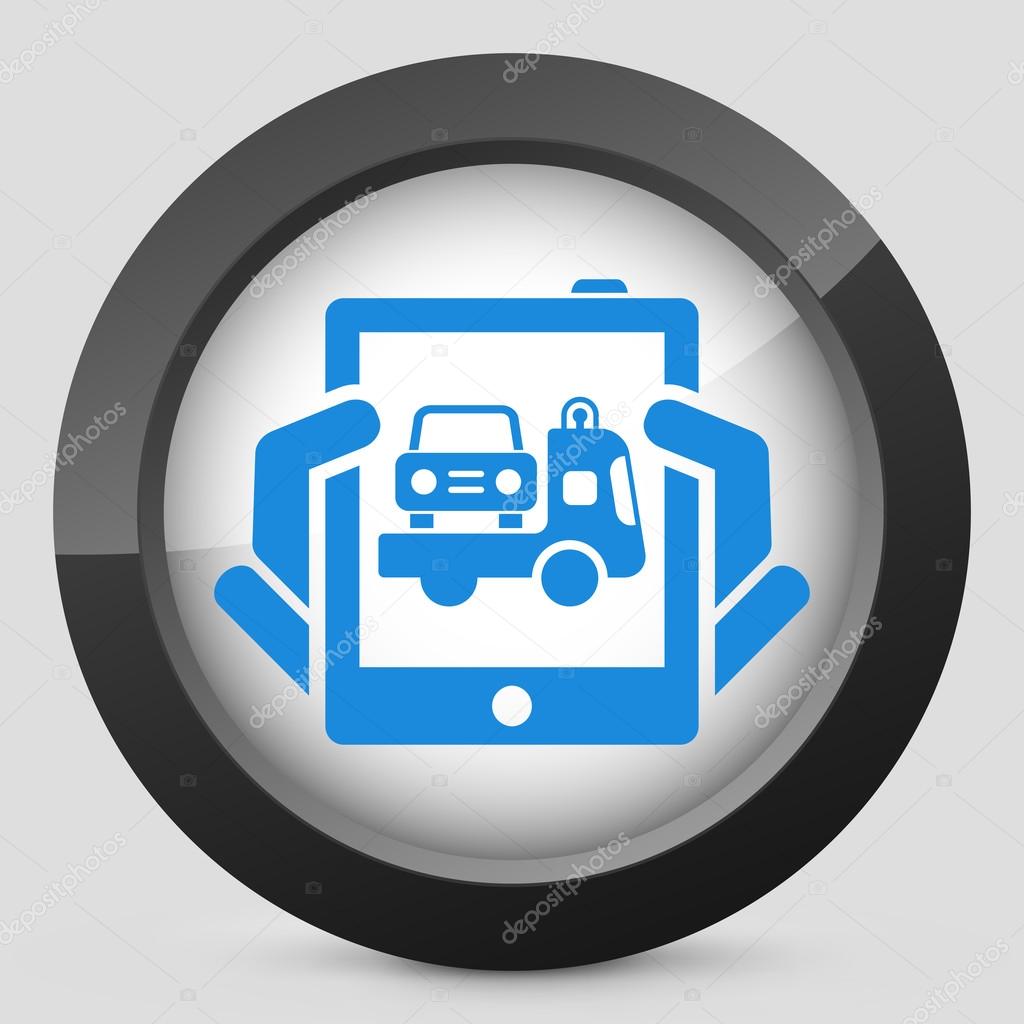 Car assistance icon Stock Vector by ©MyVector 33208493
