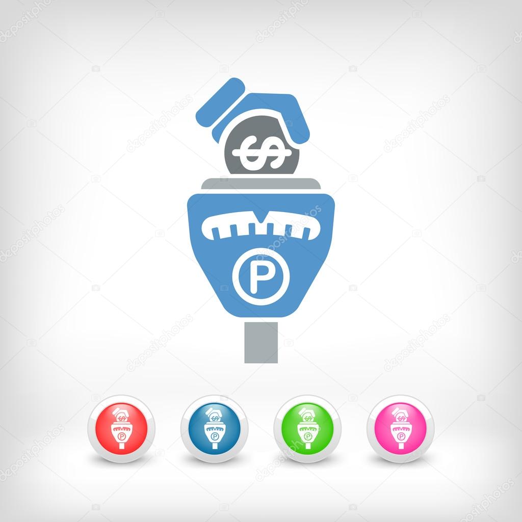 Parking meter Stock Vector Image by ©MyVector #34868097