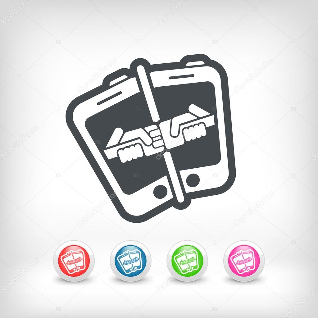 Devices connection Stock Vector by ©MyVector 38991085