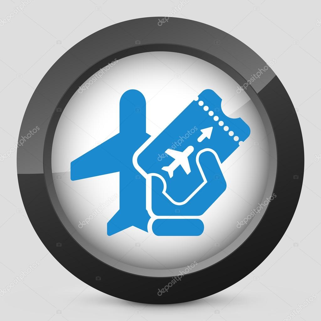 Airfare icon — Stock Vector © MyVector #39477713