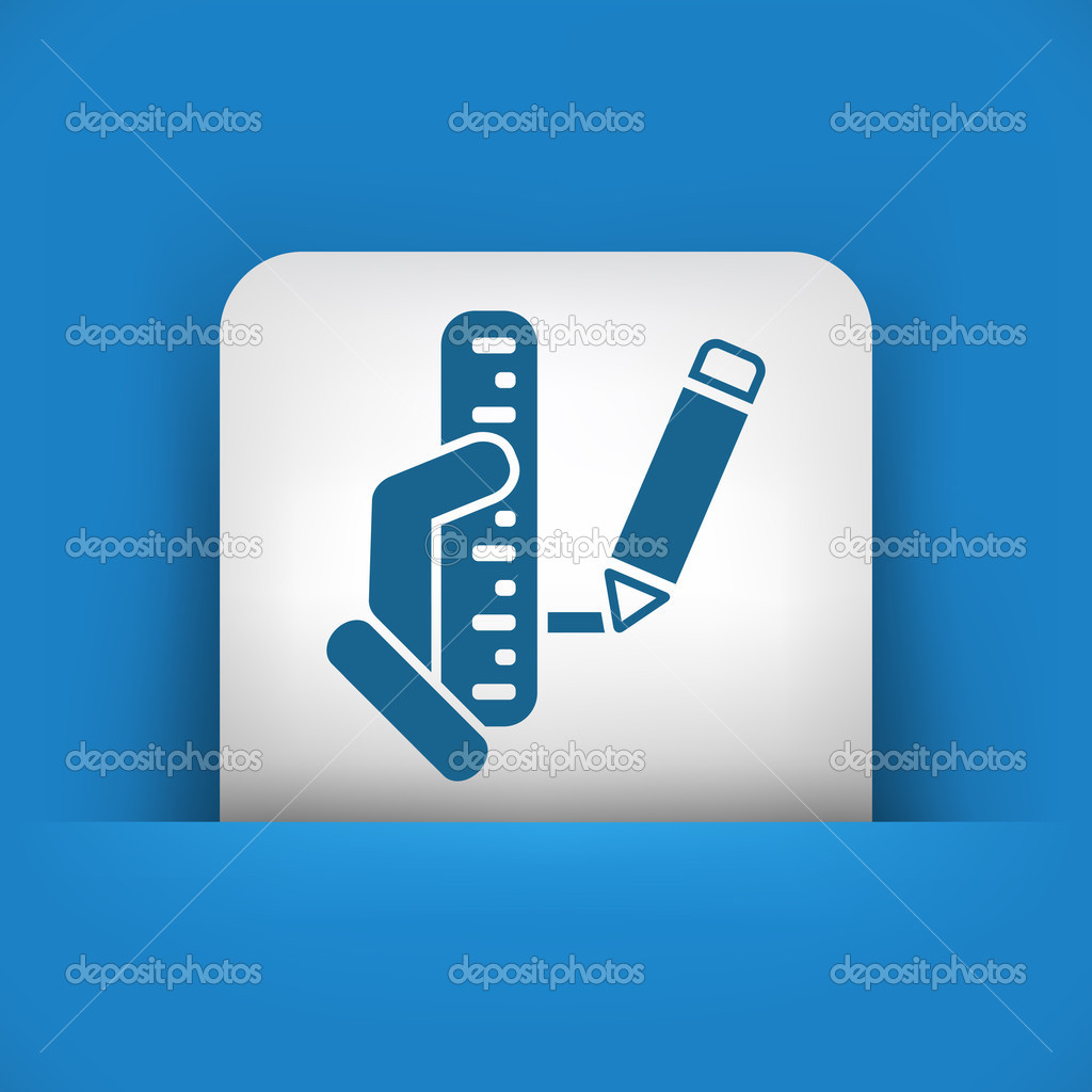 Measurement icon Stock Vector Image by ©MyVector #39480729