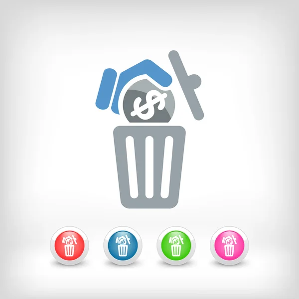 Waste money Stock Vectors, Royalty Free Waste money Illustrations ...