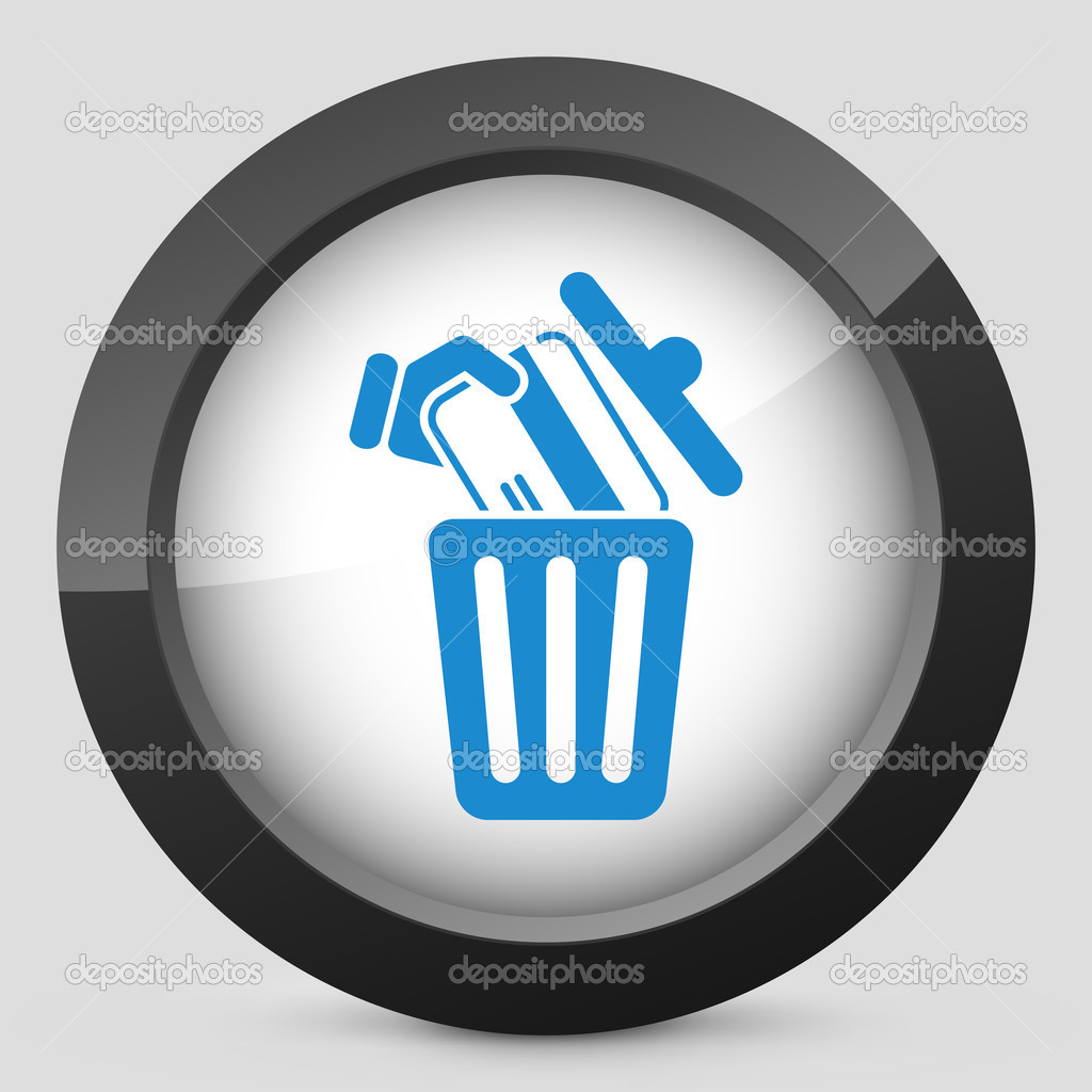 Credit card trashing Stock Vector by ©MyVector 40203551