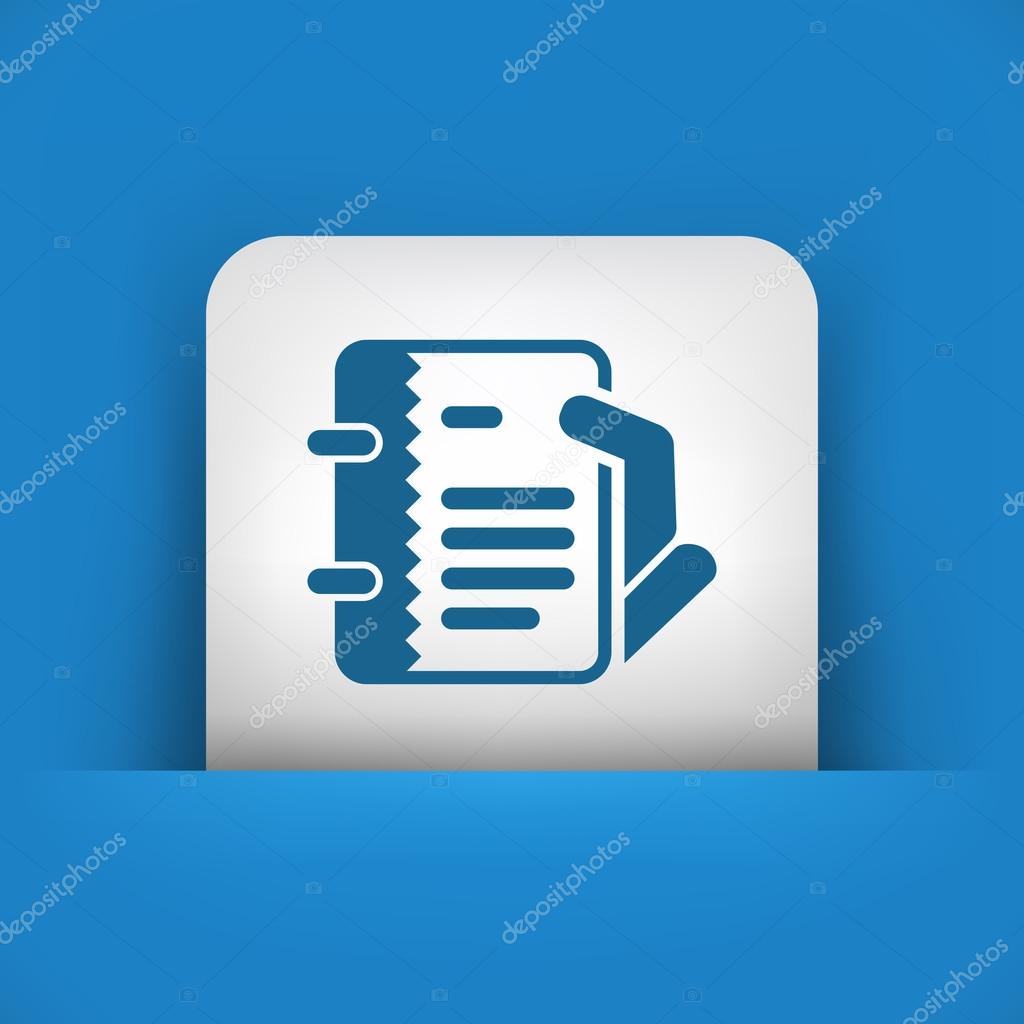 Icono de notas Vector de stock #40208389 de ©MyVector