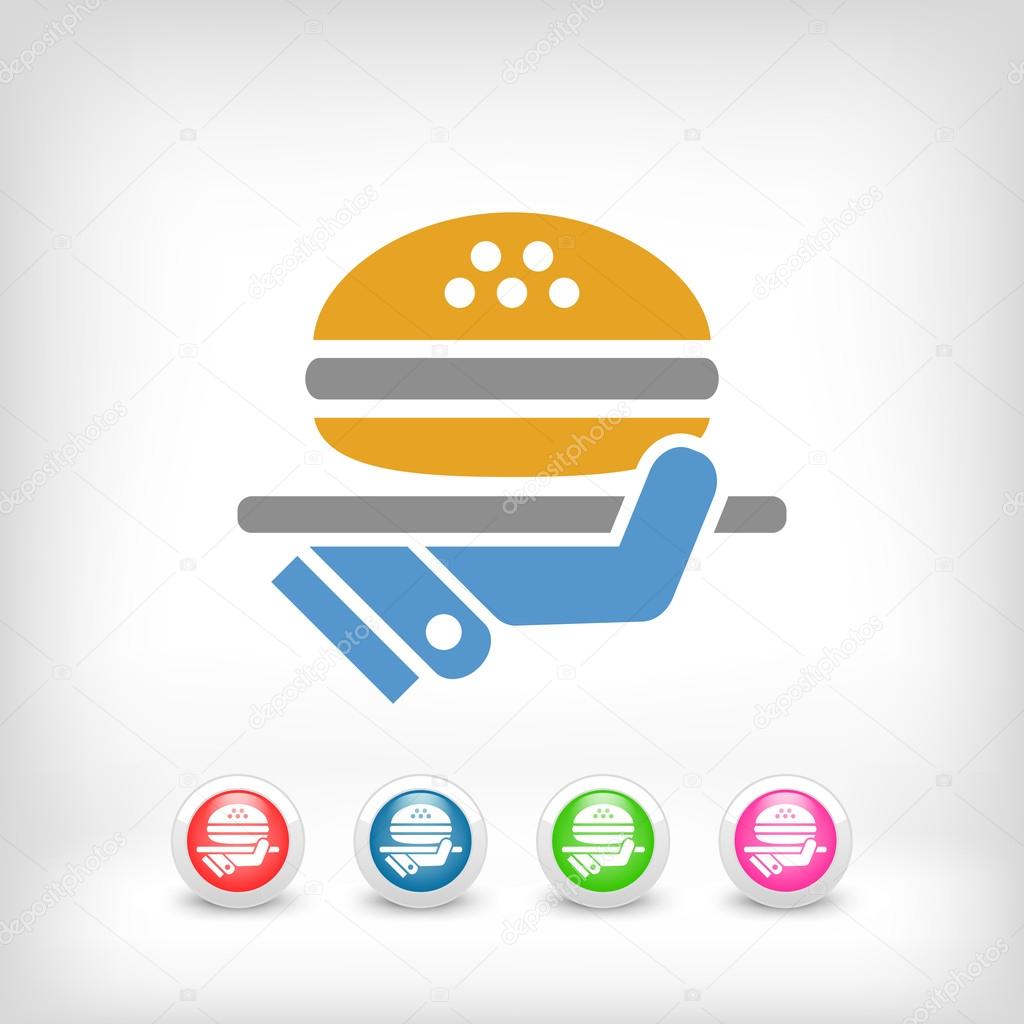 Fast food icon Stock Vector Image by ©MyVector #42821127