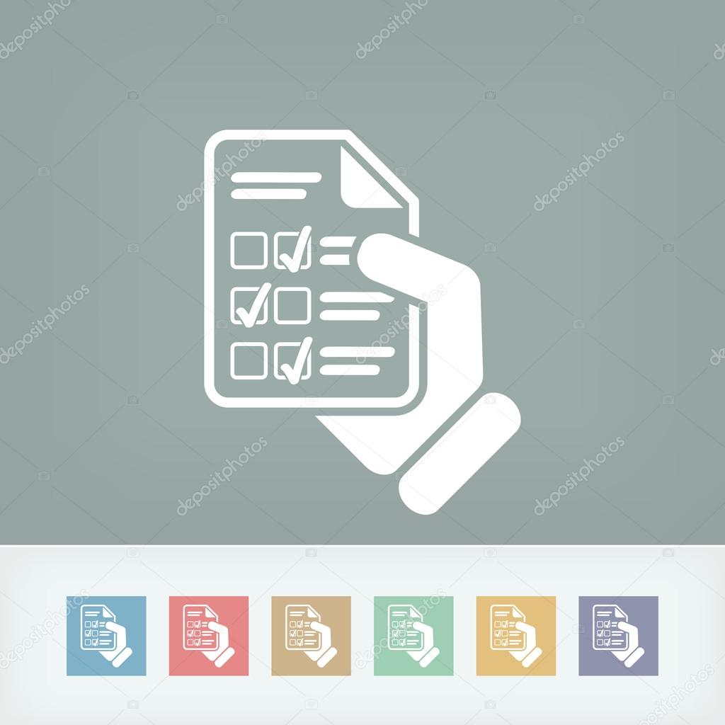 Test document — Stock Vector © MyVector #43564597