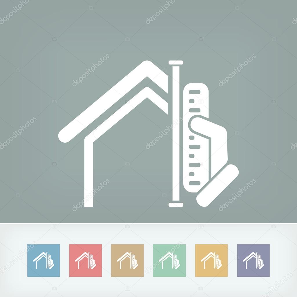 Measurement icon Stock Vector Image by ©MyVector #43570047
