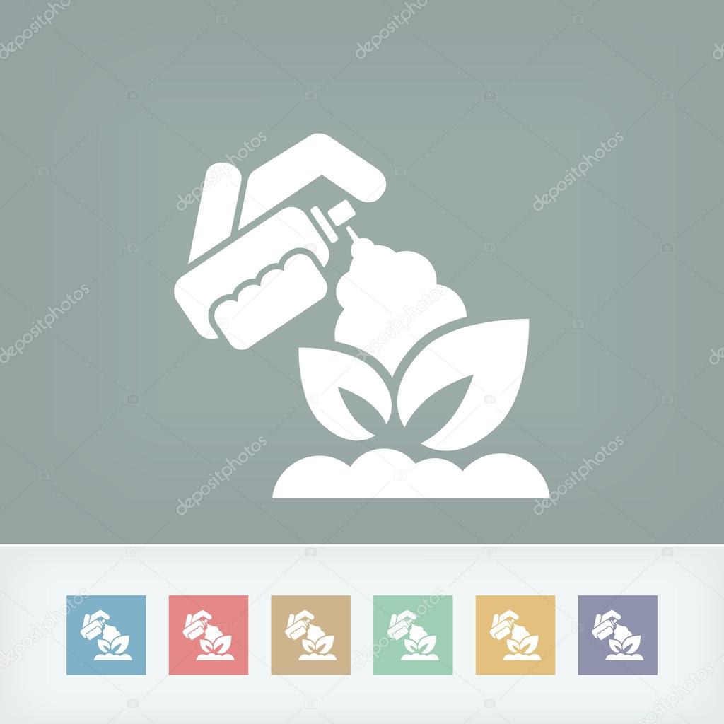 Plant care Stock Vector by ©MyVector 43571969