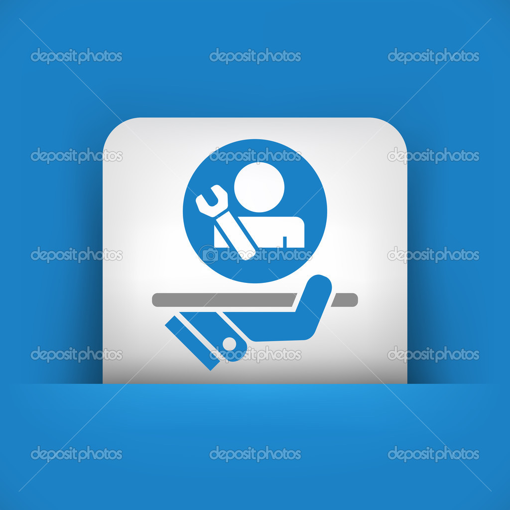 Best assistance icon Stock Vector by ©MyVector 45974357